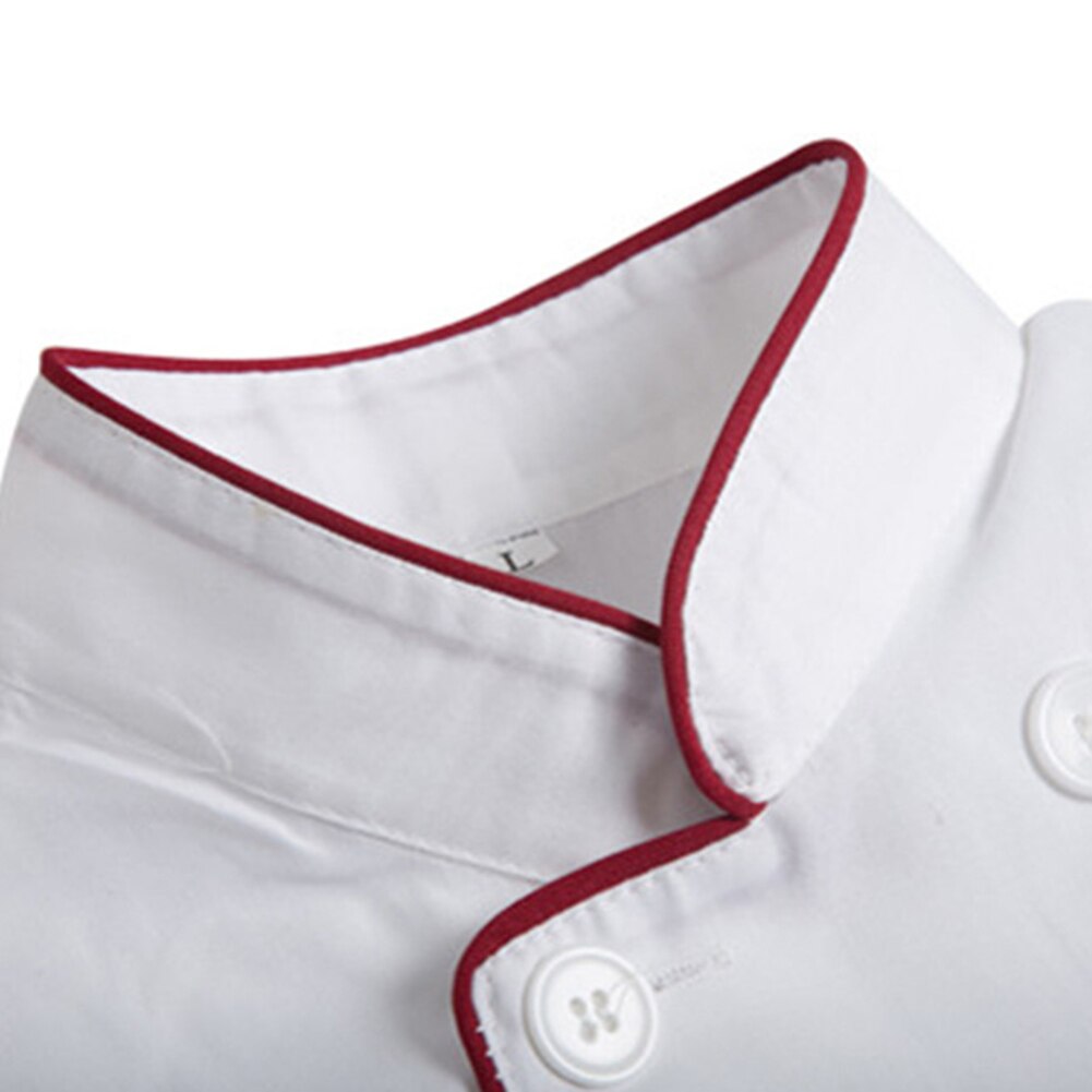 Men Short Sleeve Double-breasted Chef Waiter Work ... – Grandado