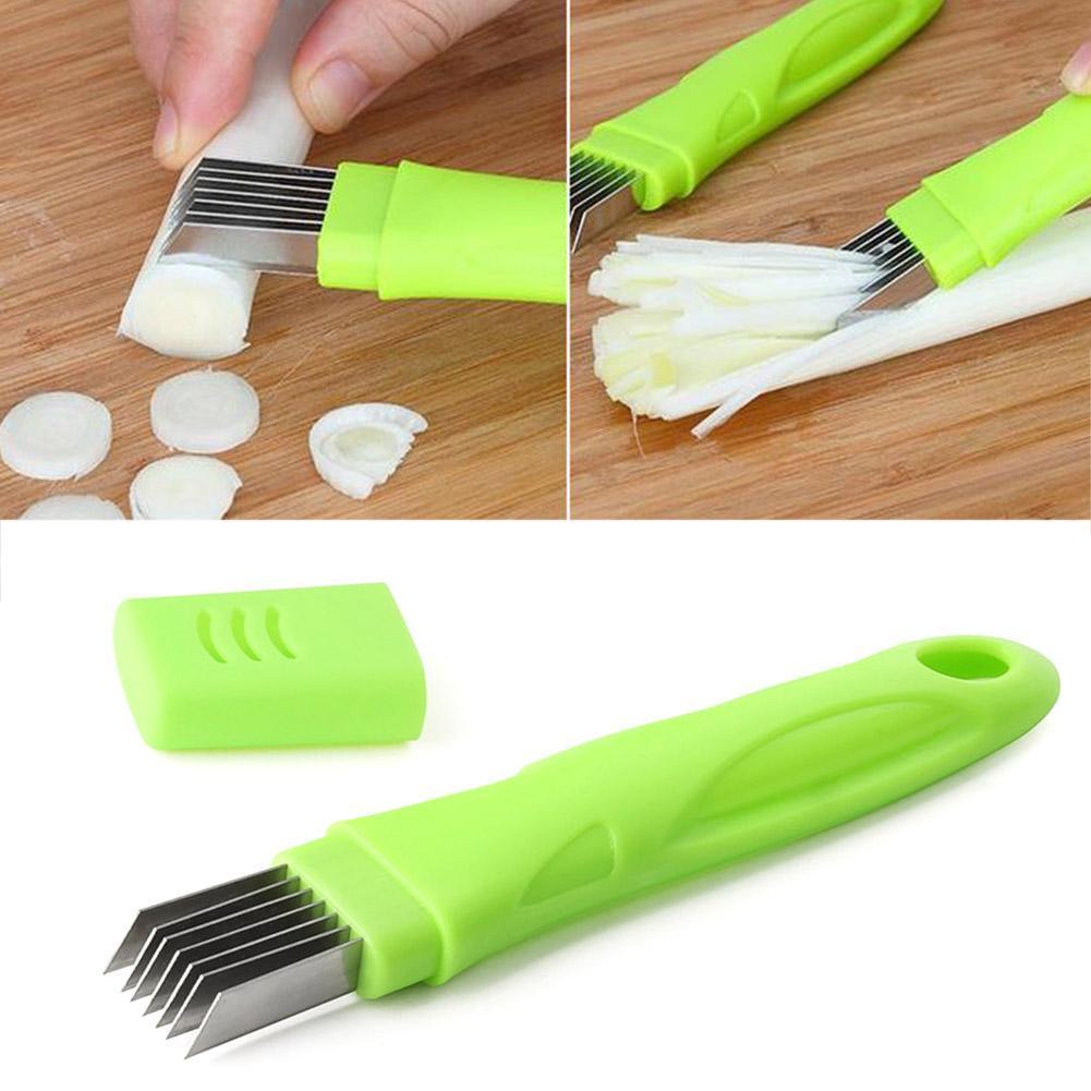 1pcs Onion Cutter Knife Graters Multi Blade Vegeta... – Vicedeal