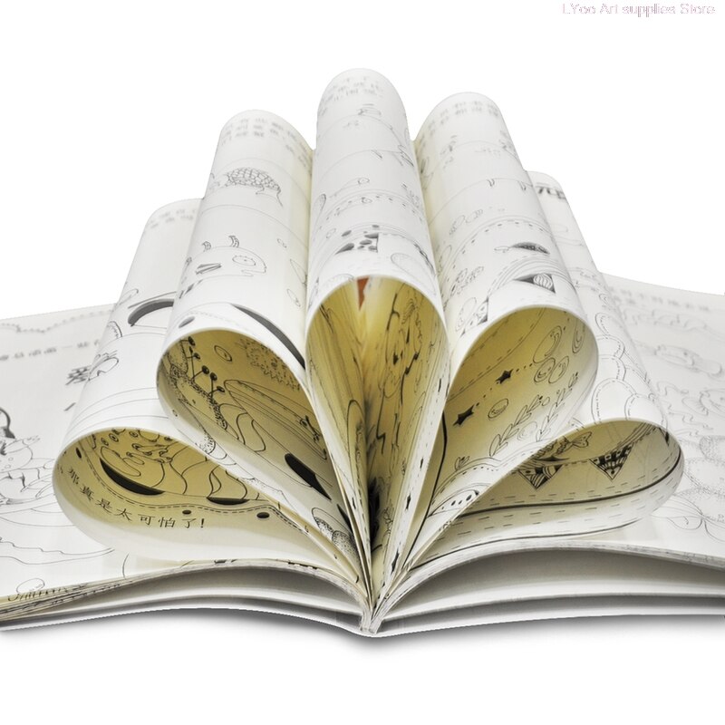 Fantasy Dream 25X25CM 48Sheets Coloring Books Draw... – Grandado