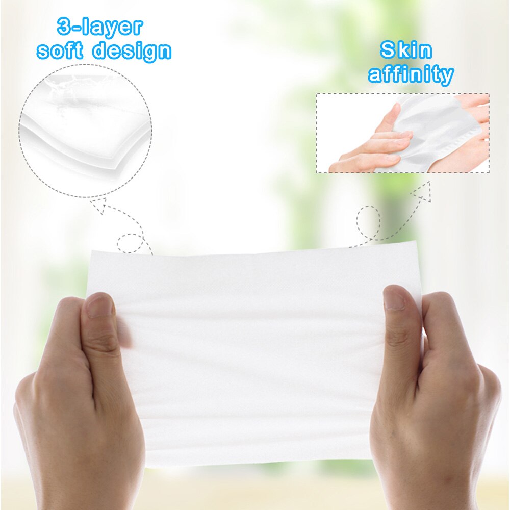 3 Layers 300 Sheets Toilet Paper Tissue Dinner Tab... – Vicedeal