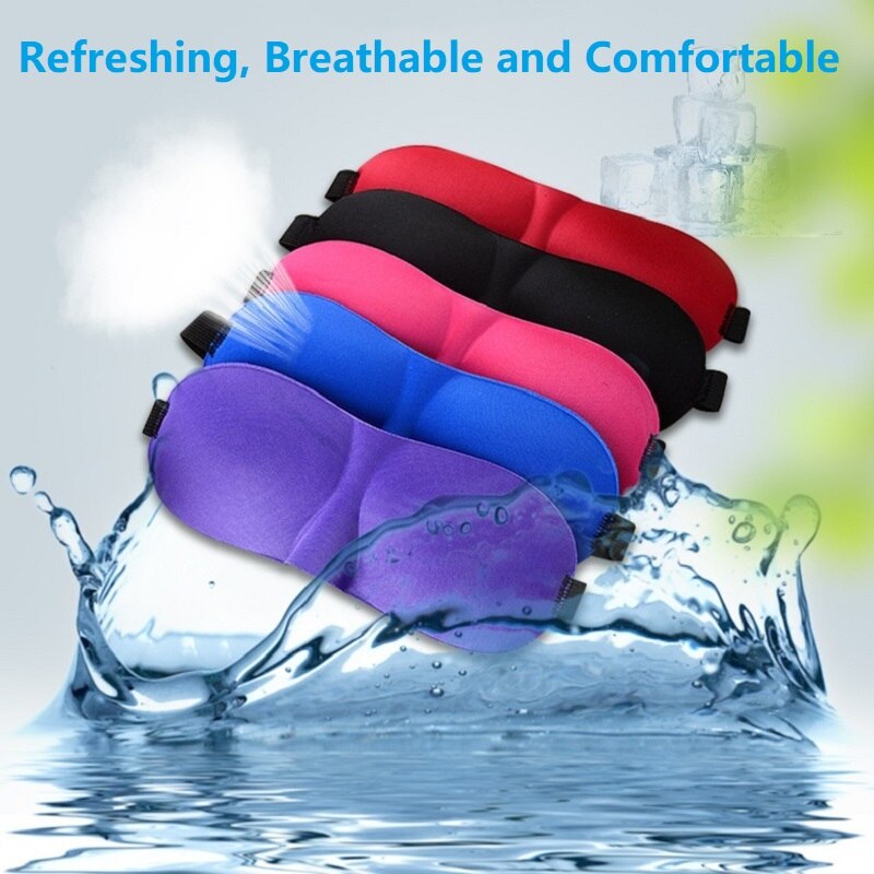 Luxury Memory Foam Travel Sleeping Eye Masks Porta... – Grandado