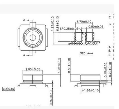 IPX U.FL RF Koaxial SMD SMT für IPEX/U.FL PCB U.FL... – Vicedeal