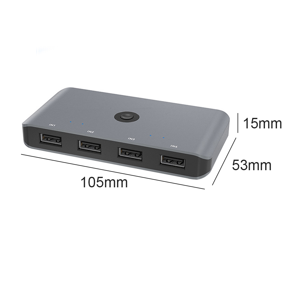 USB KVM Switch USB Switch Splitter Sharing Monitor... – Grandado