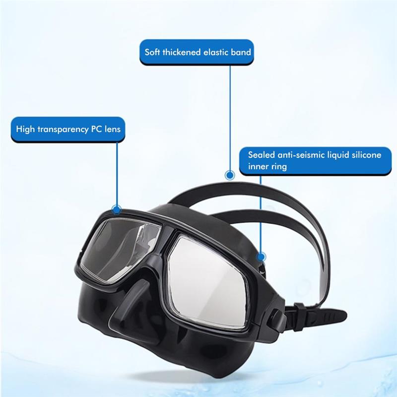 Silicone Gear Scuba Diving Mask Equipment Snorkel ... – Vicedeal