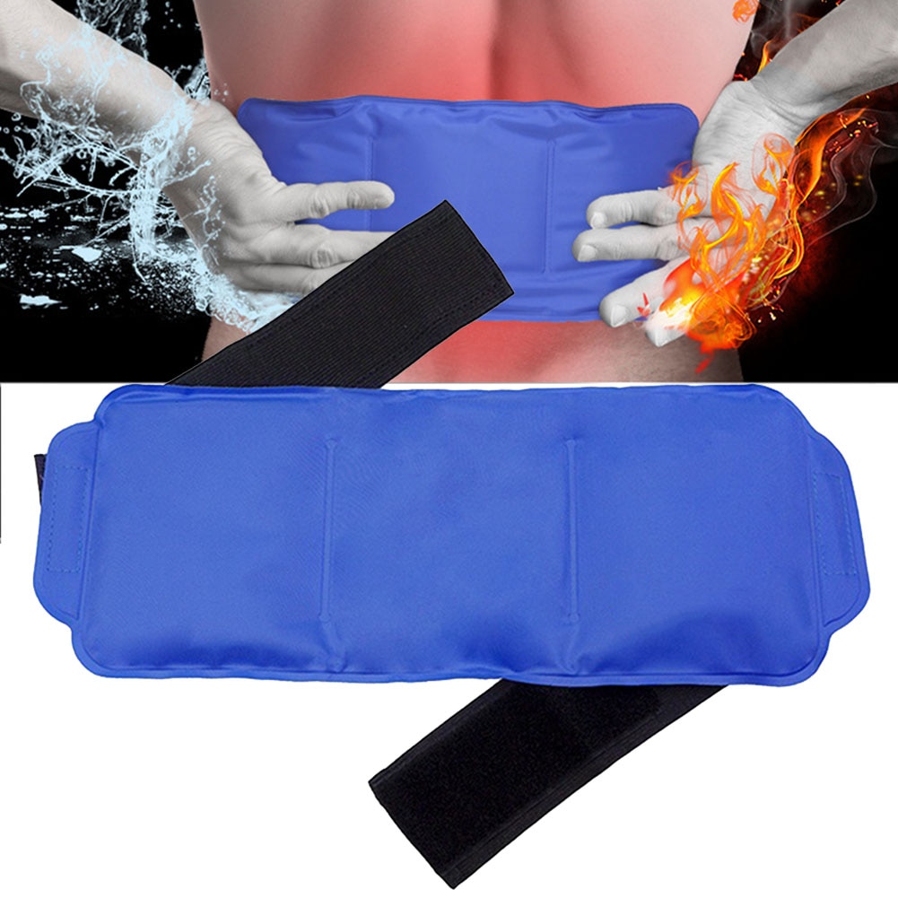 Knee Gel Wrap Elastic And Cold Body Ice Pack Set S... – Grandado
