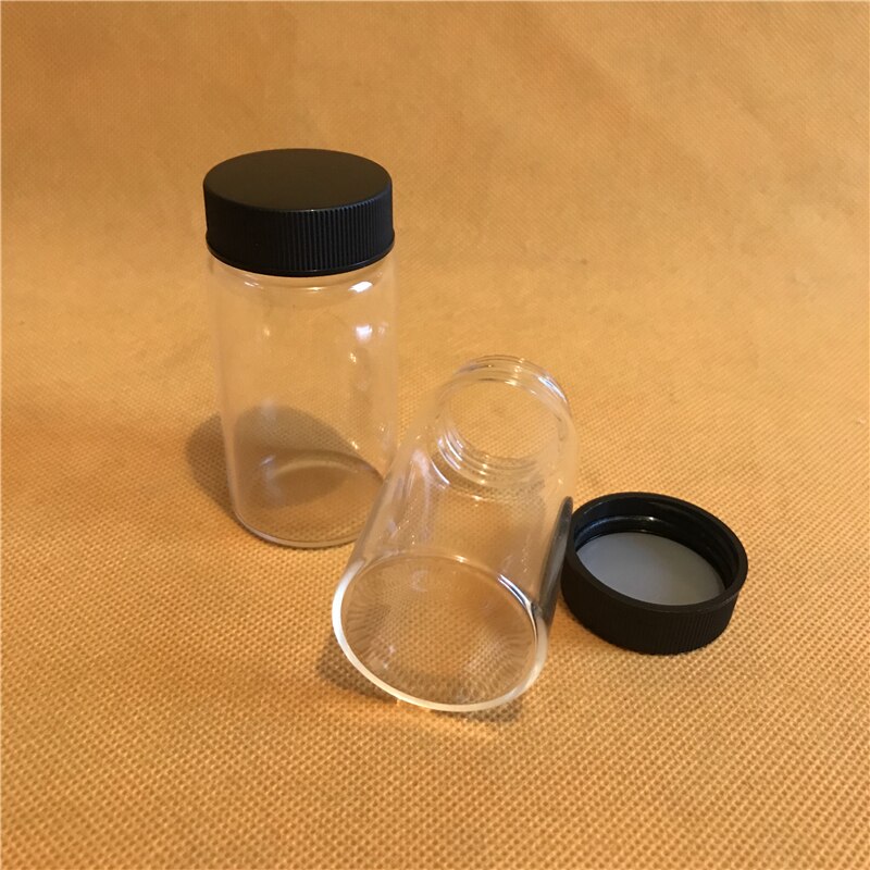 50ml Clear High Borosilicate Glass Sample Bottle,5... – Grandado