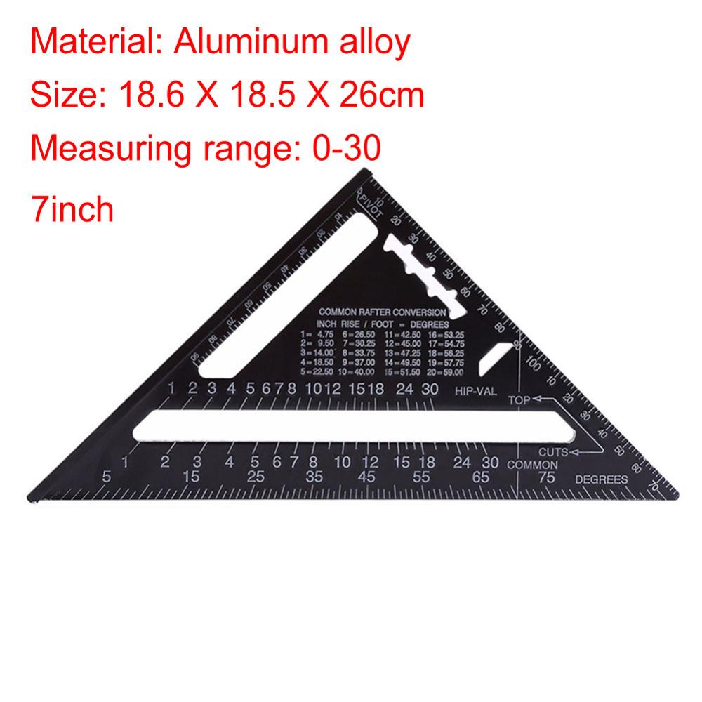 7 zoll Metric Aluminium Legierung Dreieckige Mess ... – Vicedeal