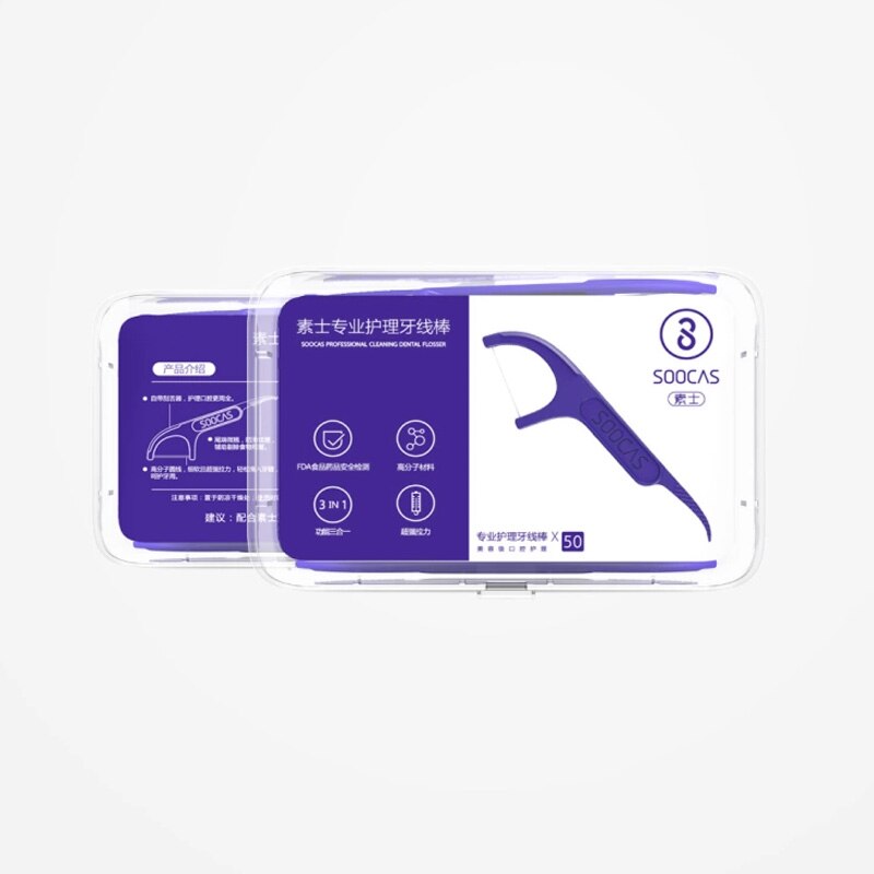 Original MI Mijia soocas 50pcs/box Daily Tooth Cle... – Grandado