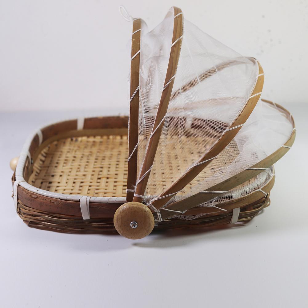 Woven Storage Basket Anti Bug Bamboo Tent Basket H... – Grandado