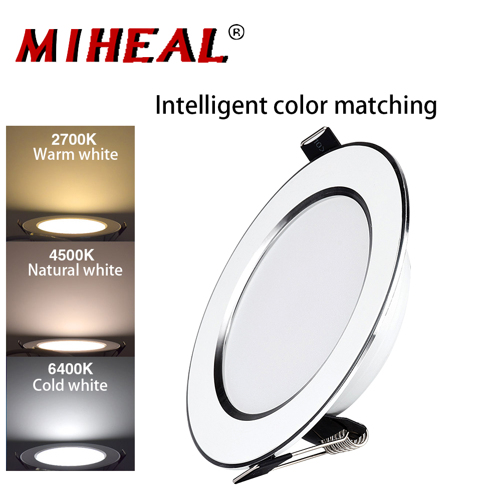 LED Waterproof Downlight 5W 9W 12W 15W Recessed Ro... – Grandado