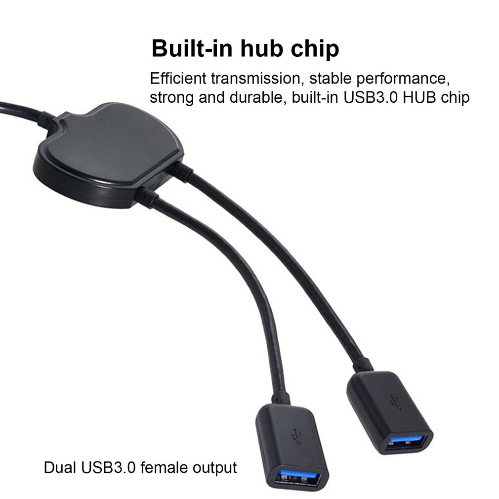 High Speed 2 Port USB 3.0 Octopus Hub Splitter Ext... – Grandado
