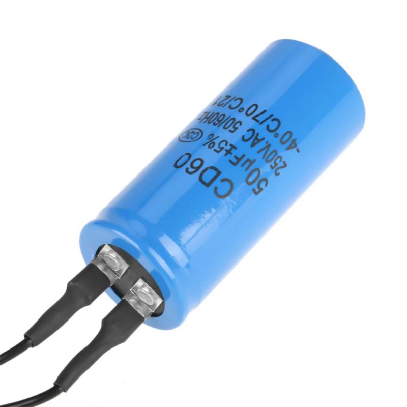 250V AC 50uF 50/60Hz CD60 Run Capacitor Run Capaci... – Vicedeal