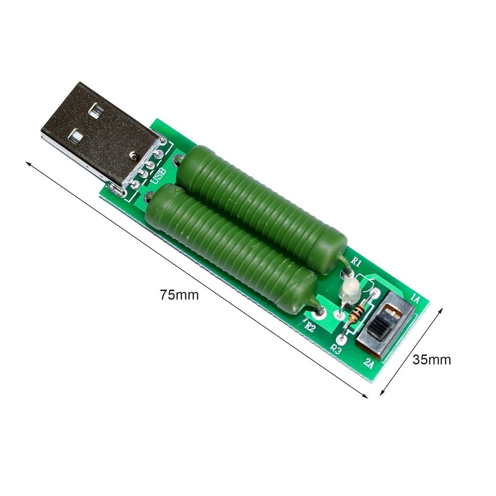 2Pcs 10W USB Load Resistance Mobile Power Aging Te... – Grandado