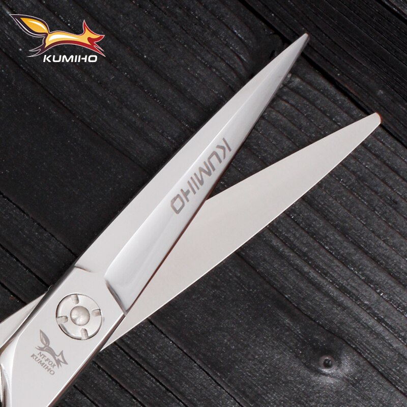 KUMIHO Japanese stainless steel barber scissors 6.... – Grandado