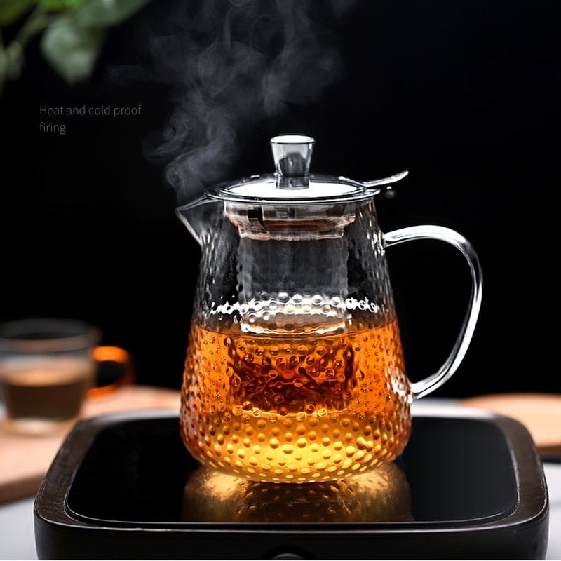 glass tekanne varmebestandig glass med teinfuser f... – Grandado