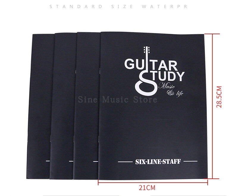 24 Sheets 1Pcs Music Practice Notebook Piano Violi... – Grandado