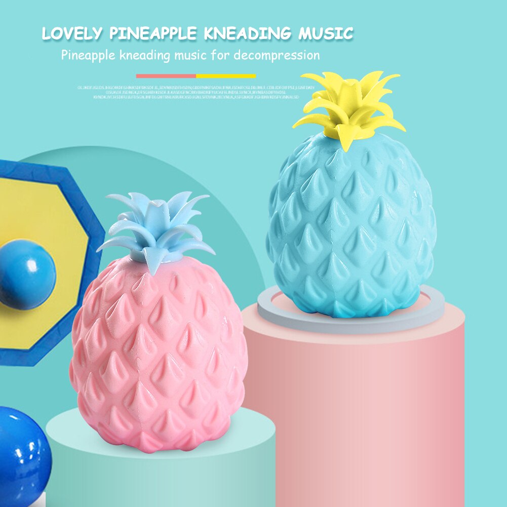 Anti Stress Fun Soft Pineapple Ball Stress Relieve... – Vicedeal