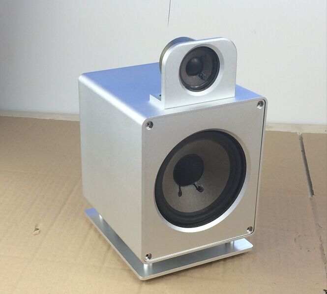 full aluminum chassis S0NY 4.5" +2" horn speaker s... – Vicedeal