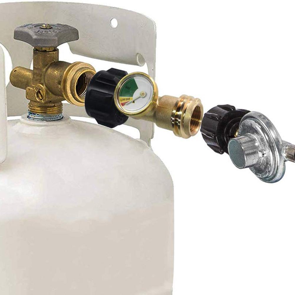 Propane Tank Gas Pressure Meter Leak Detector Univ... – Grandado