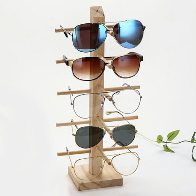 Multi Layers Wood Sunglass Display Racks Shelf Eye... – Grandado