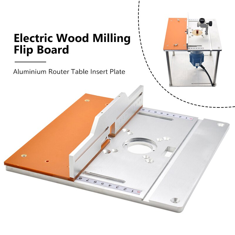 Router Table Aluminium Insert Plate Electric wood ... – Grandado