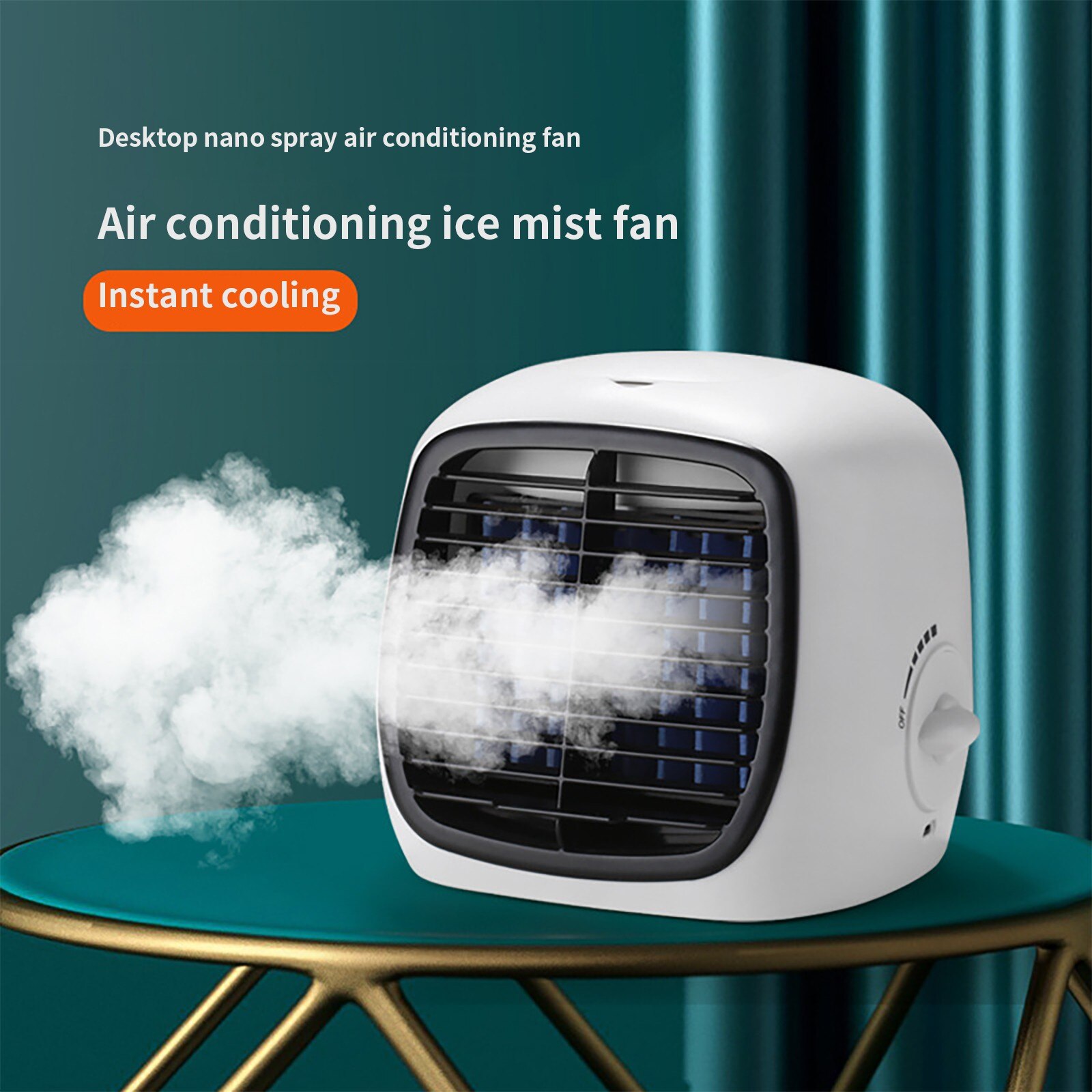 Mini Air Cooler Air Personal Space Cooler The Quic... – Grandado