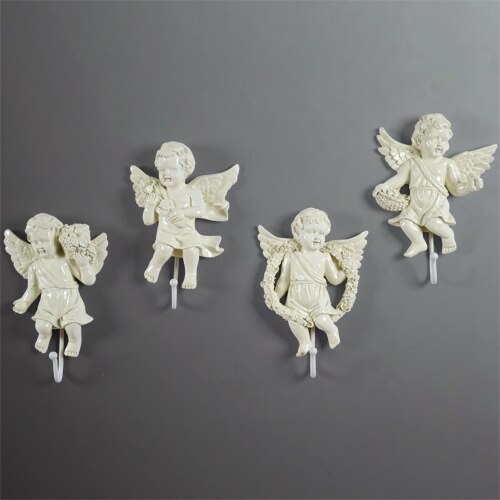 angel statue wall decor hanger TV home mural livin... – Vicedeal