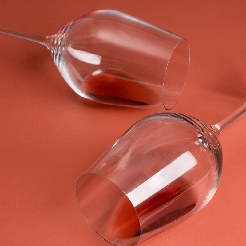 2 Pcs Red Wine Glasses Lead Free Premium Crystal B... – Grandado