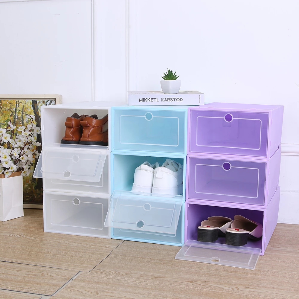 6-Layers Multi-color Storage Shoe Rack Dust-proof ... – Grandado