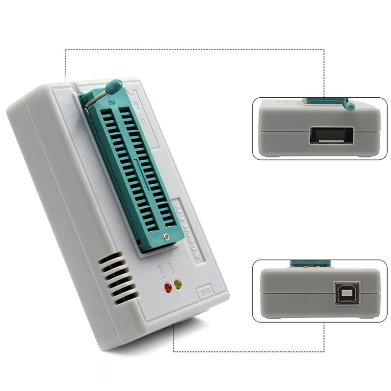 V8.51 TL866II Plus Universal Minipro Programmer+10... – Vicedeal