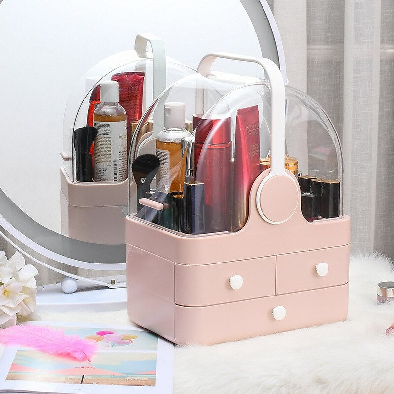 Transparent Cosmetic Storage Box Makeup Drawer Org... – Grandado