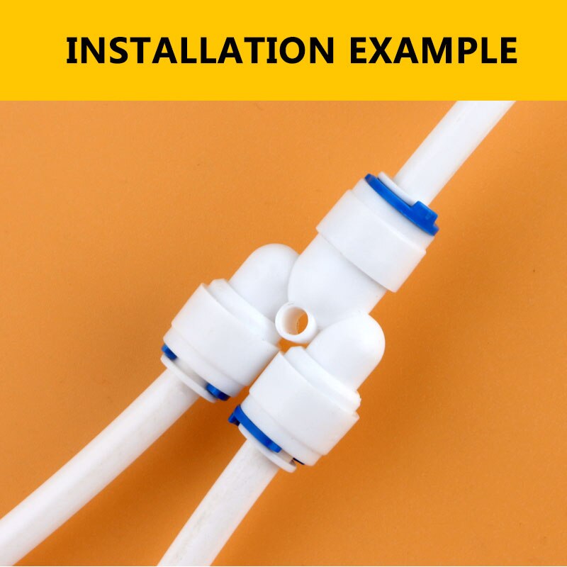 1/4 "Od Y Type Tee 3 Way Tube Quick Connect P... – Grandado