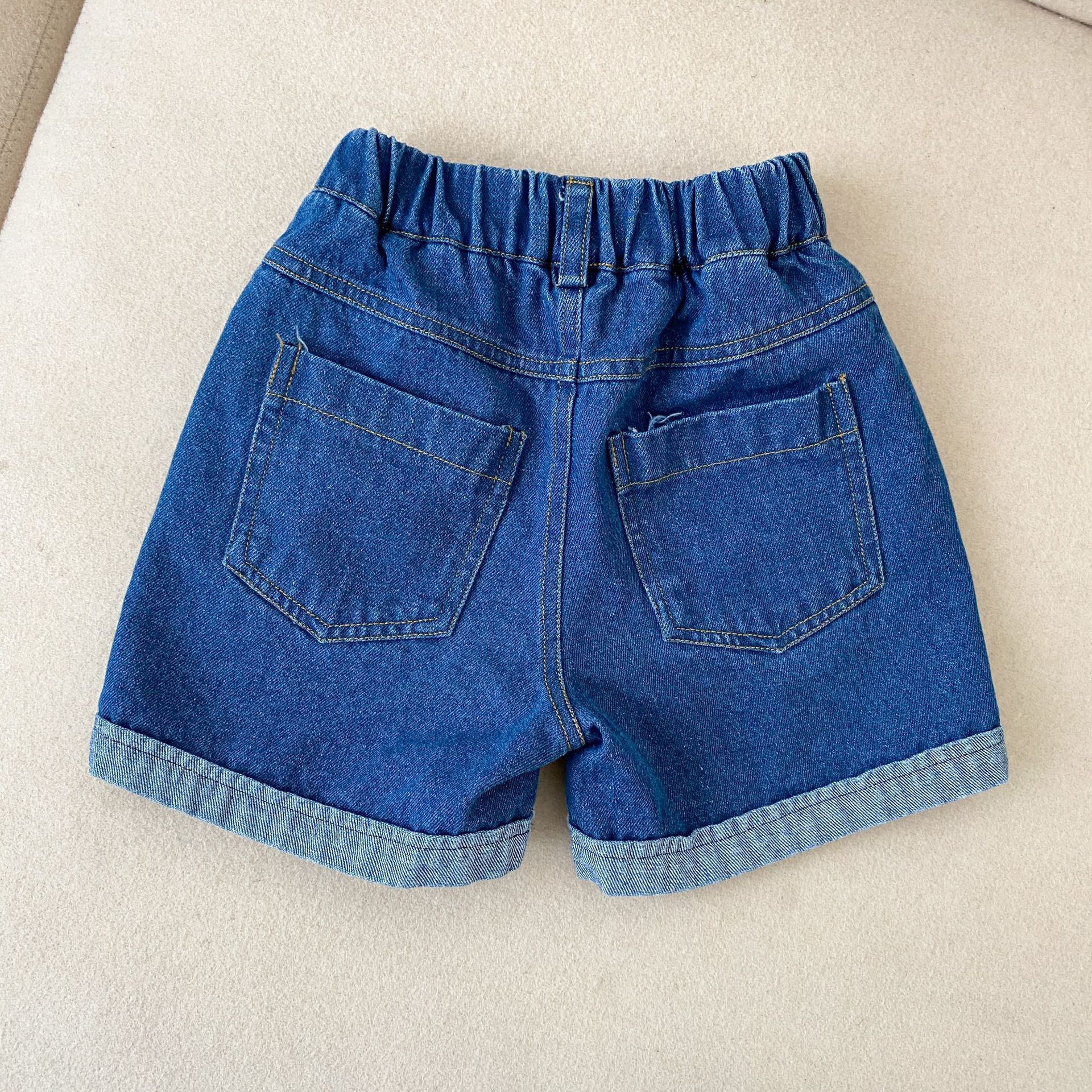 2022 Summer Girls Boys Casual Jeans Shorts Two Col... – Grandado