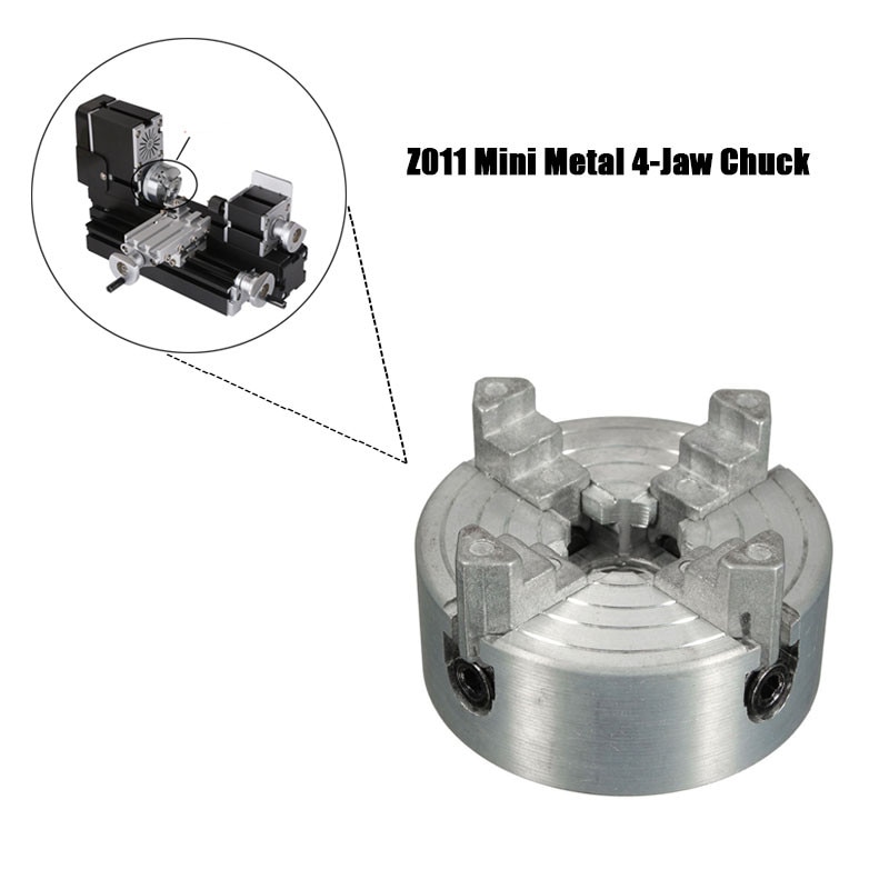 WOLIKE Metal 4 Jaw Lathe Chuck for Metal Mini Lath... – Grandado