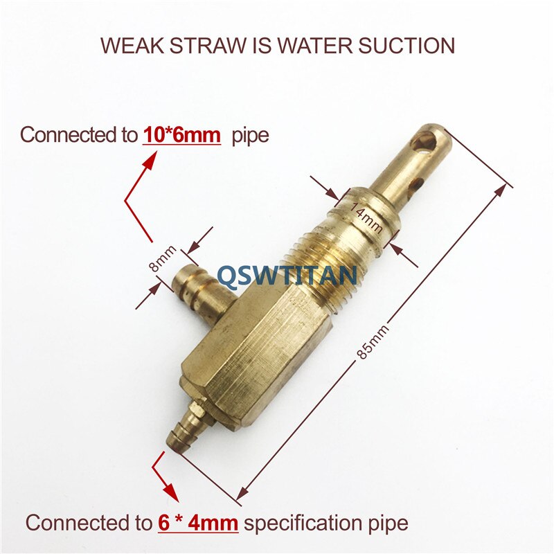 Dental Strong suction Brass valve 6*4mm Weak sucti... – Grandado