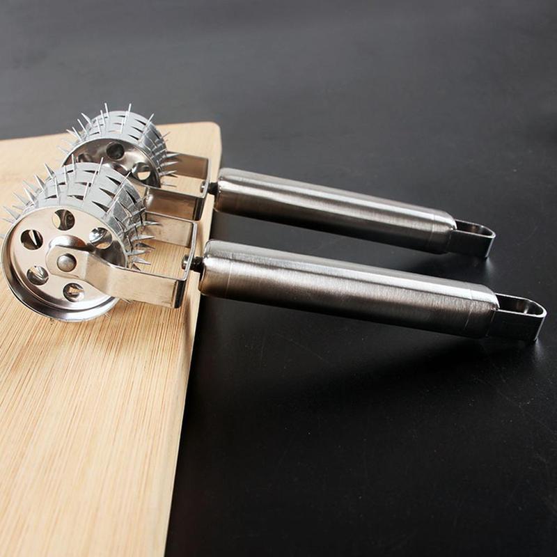 1PC Stainless Steel Rotating Meat Tenderizer Hamme... – Grandado