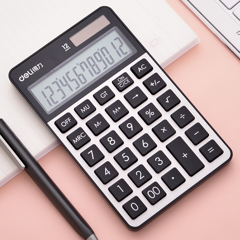 1pcs Deli DL-1576A Desktop Calculator Student Fina... – Vicedeal