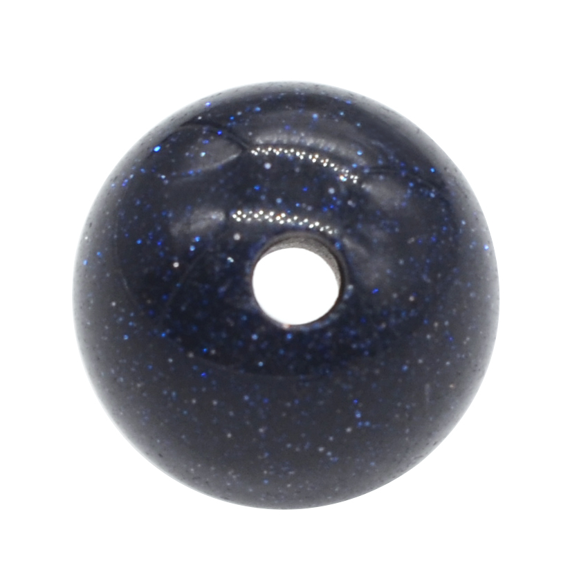 10MM Blue Sandstone Round Stone Beads for Making J... – Grandado