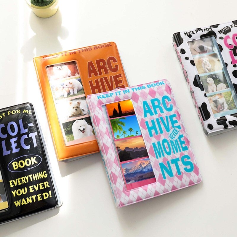 Small Photo Album 64 Pockets Dustproof for 2 X 6 I... – Vicedeal