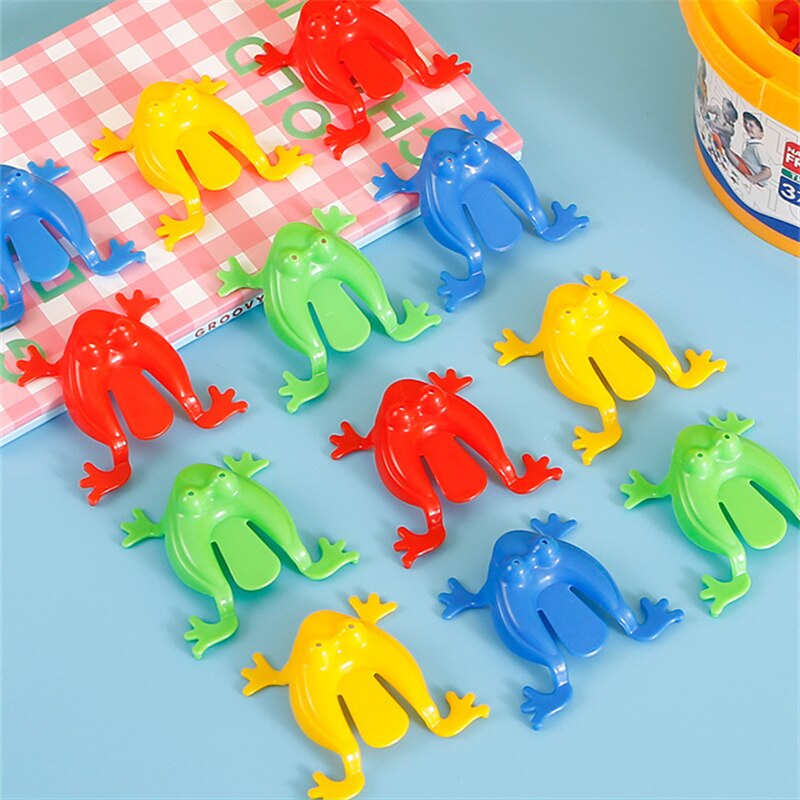 5-15 Pcs Funny Novelty Jumping Frog Fidget Toys fo... – Grandado