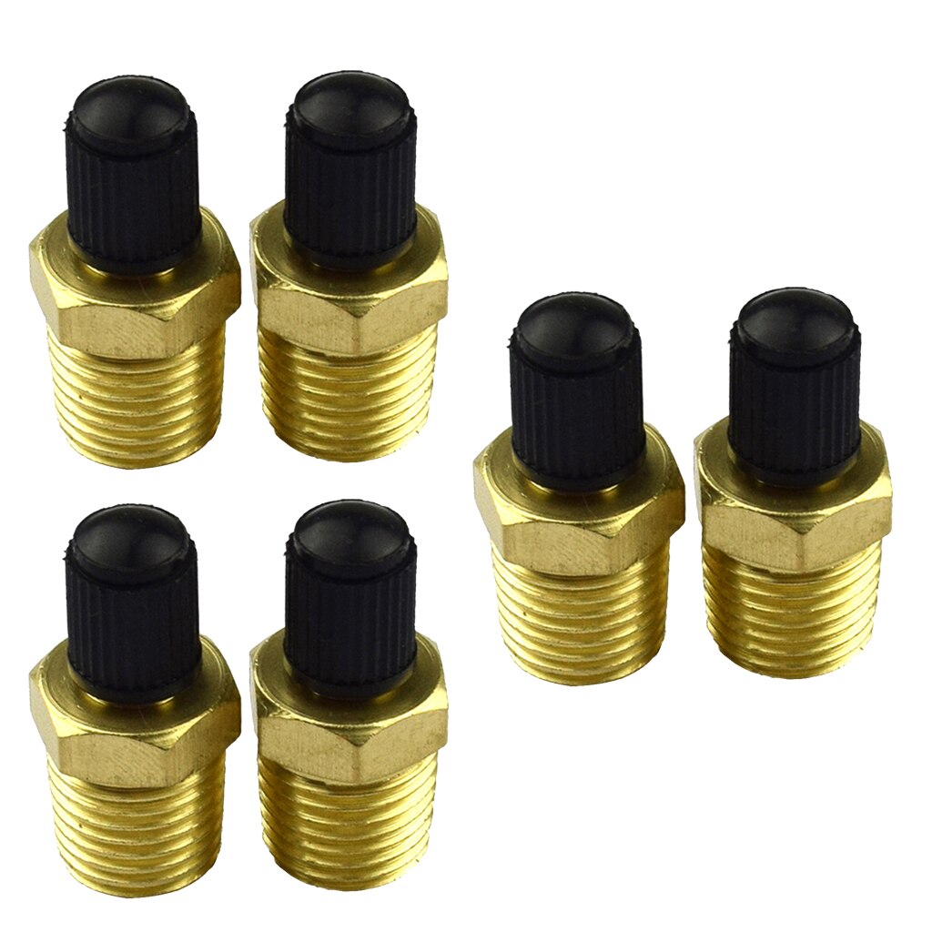 6pcs 1/4" NPT Brass Air Compressor Tank Fill ... – Grandado
