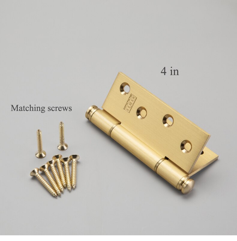 4 In/5 In Messing Tür Lager Scharniere 4mm Dicke I... – Vicedeal