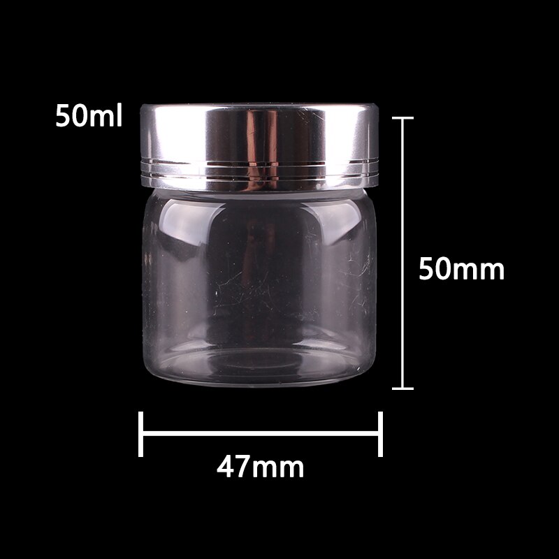 16pcs Dia 47mm 50ml/80ml/100ml/150ml Transparent G... – Grandado