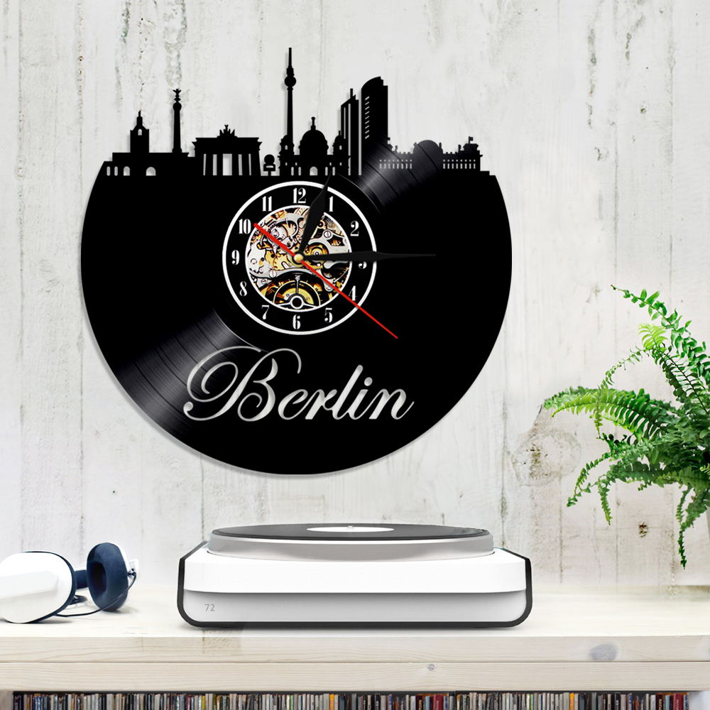 Vintage 12" Time Clock Berlin The Capital of ... – Grandado
