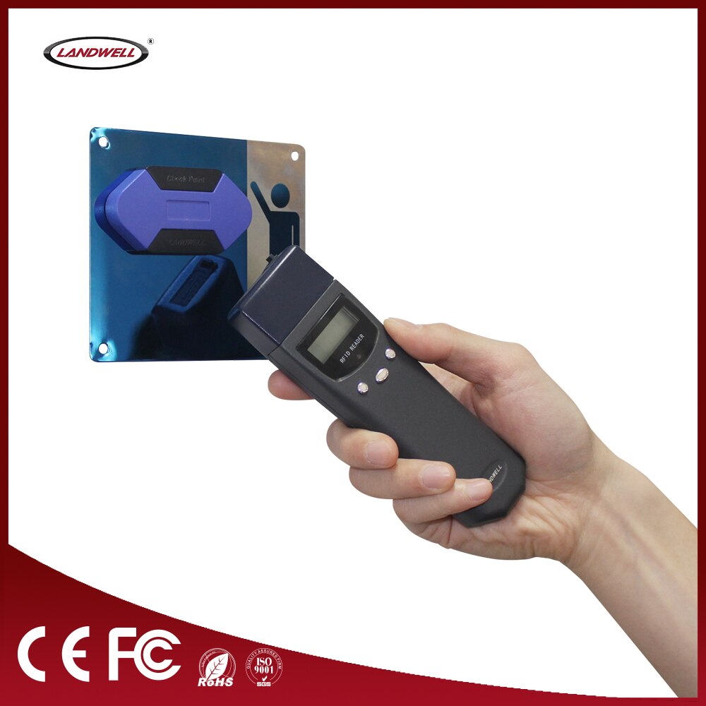 LANDWELL rfid inductive guard tour patrol reader s... – Grandado