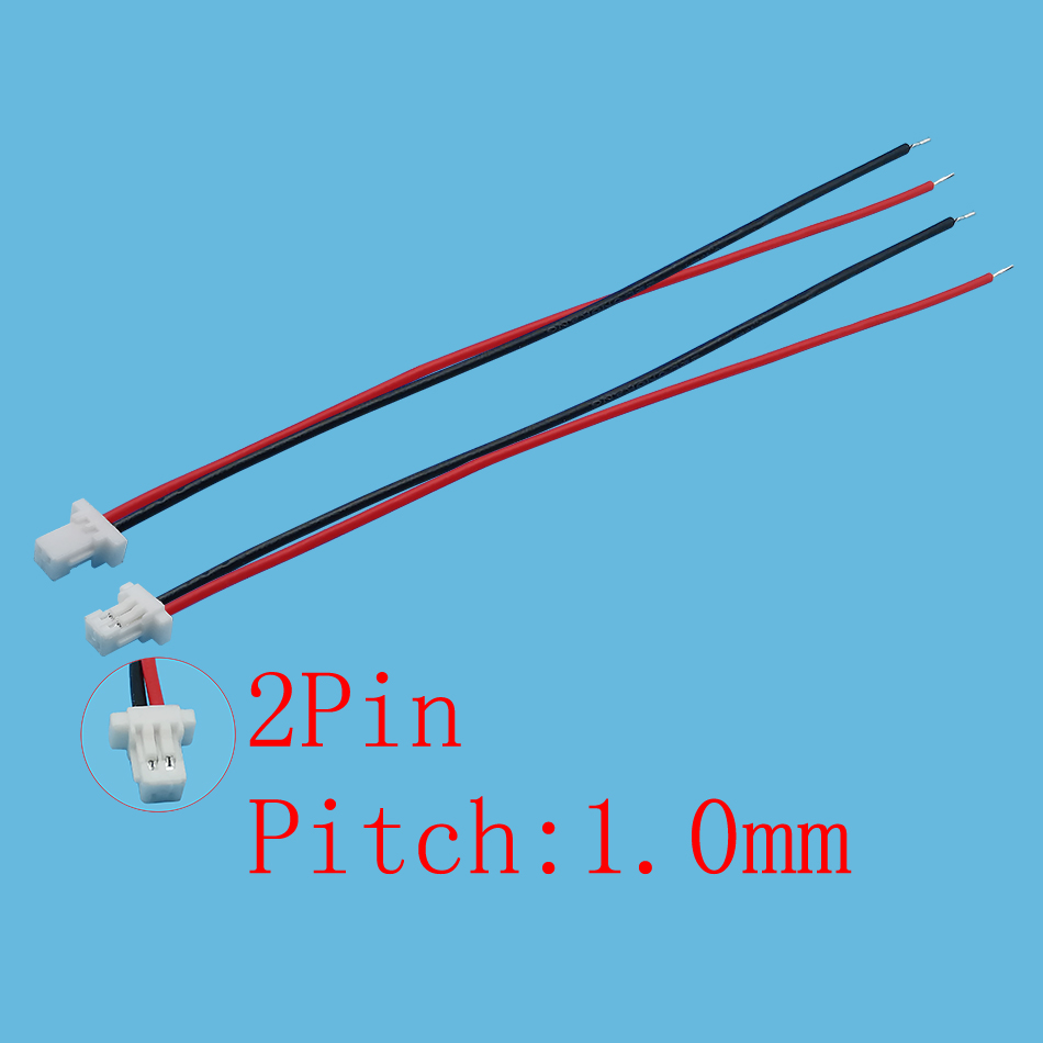 5Pcs JST SH 1.0mm 1.0 Female Single Plug Wire Cabl... – Grandado