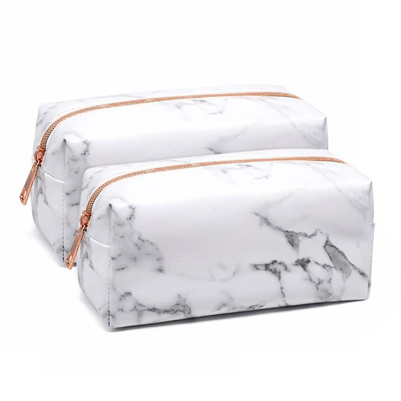 1 PCS Makeup Tool Bag Marble Multi-Function Travel... – Grandado
