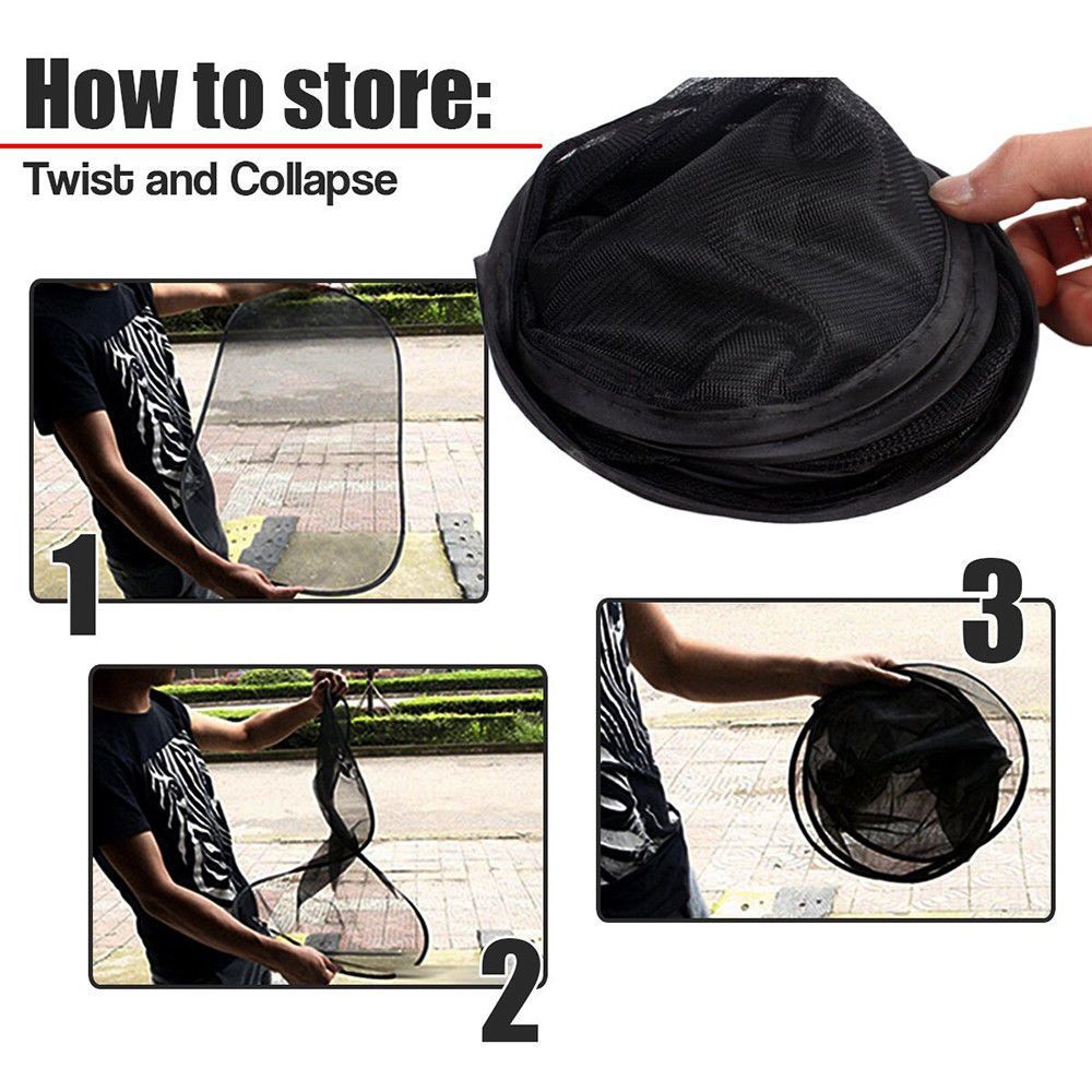 Novel Auto Rear Shade Mesh Sunshade Screen Heat In... – Vicedeal