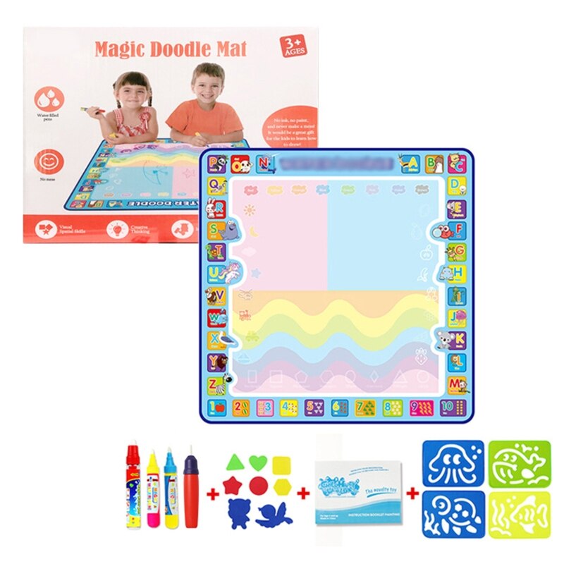 Fun Interactive Baby Color Mat Mess Free with Wate... – Grandado
