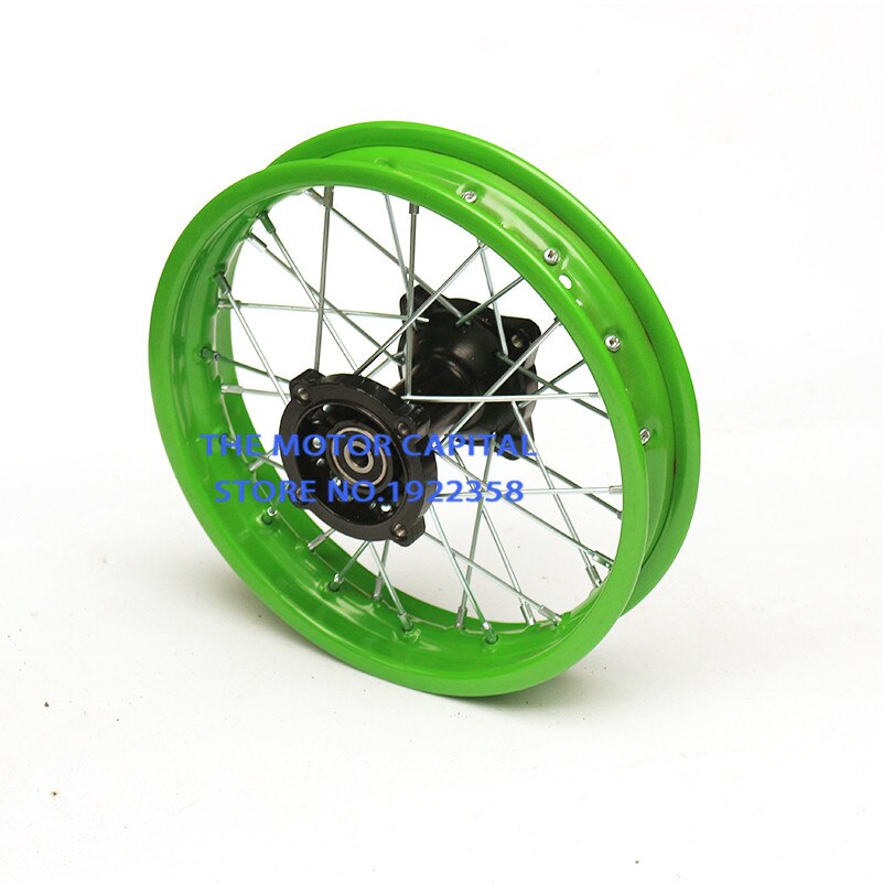 12 inch Green rear wheel Rims 12mm 1.85x12 for Dir... – Grandado